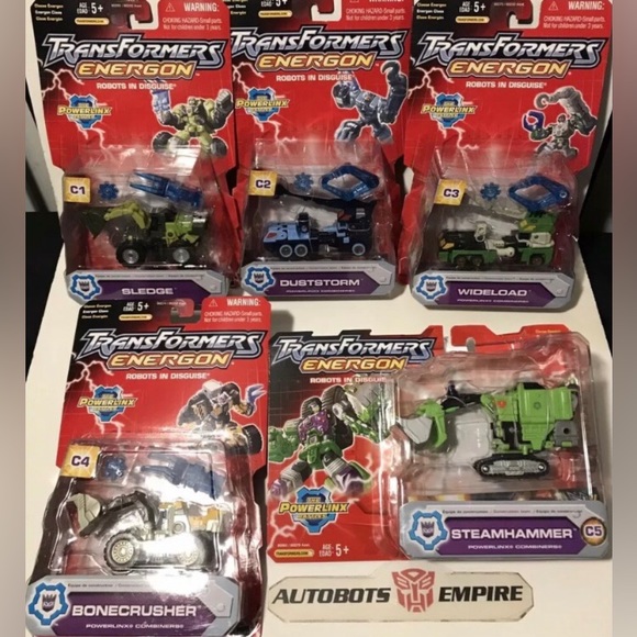 Hasbro | Toys | Hasbro Transformers Energon Powerlinx Constructicon ...